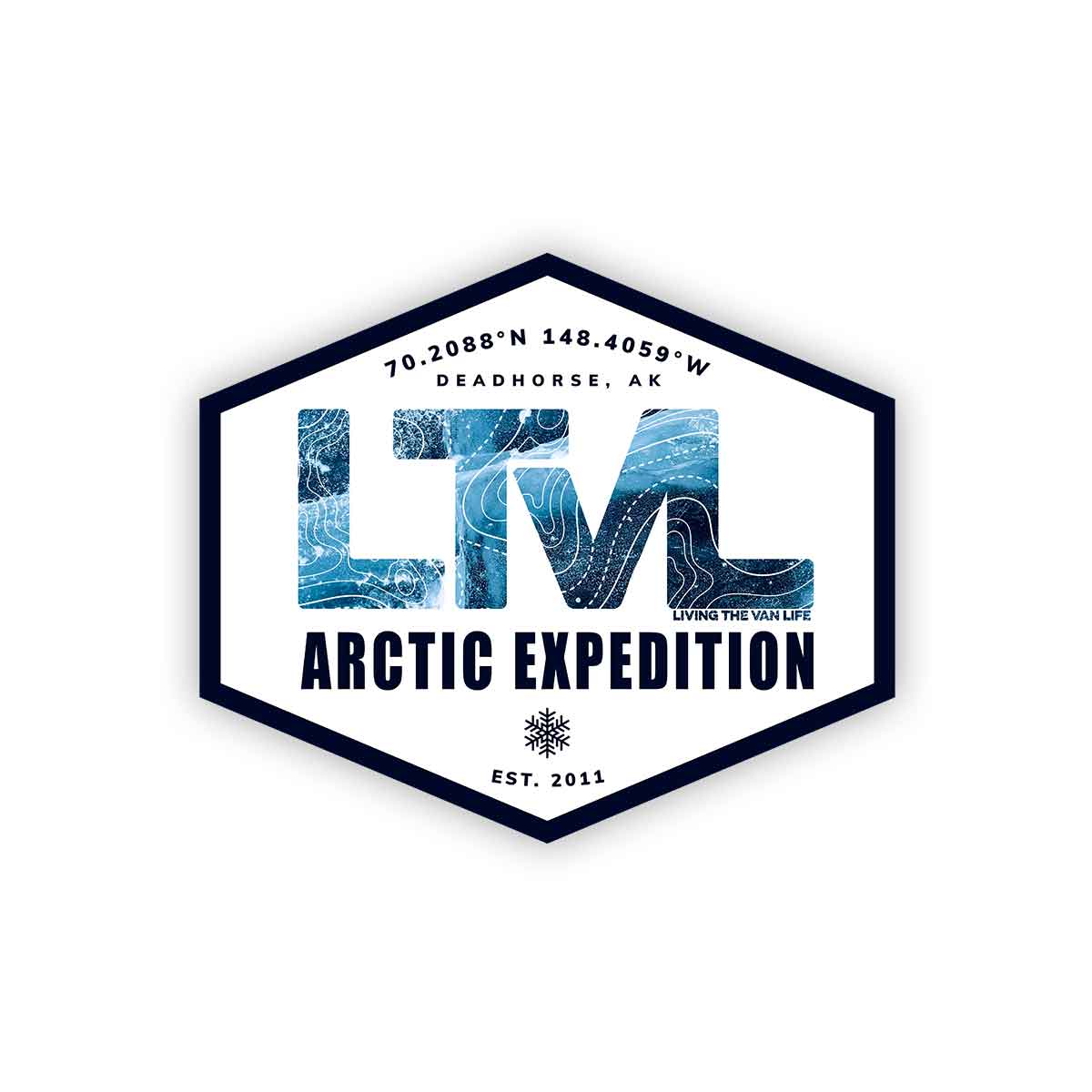 Arctic Expedition Sticker – Living The Van Life