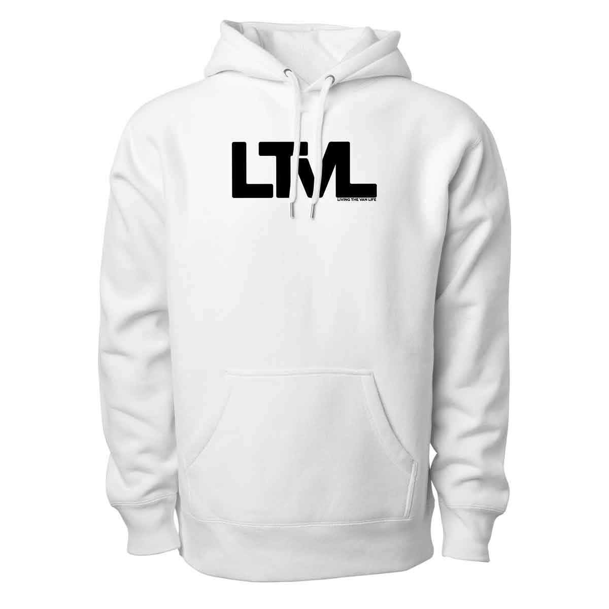 LTVL Pullover Hoodie - White – Living The Van Life