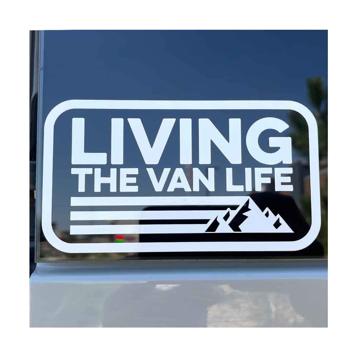 Overland Window Decal – Living The Van Life